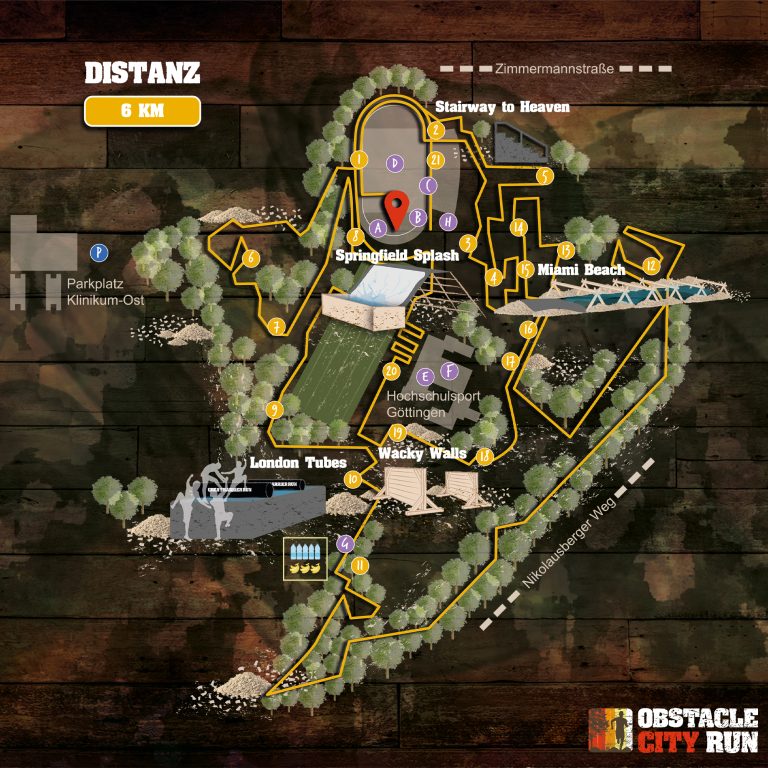 Obstacle City Run - GÖTTINGEN 2024 - Obstacle City Run